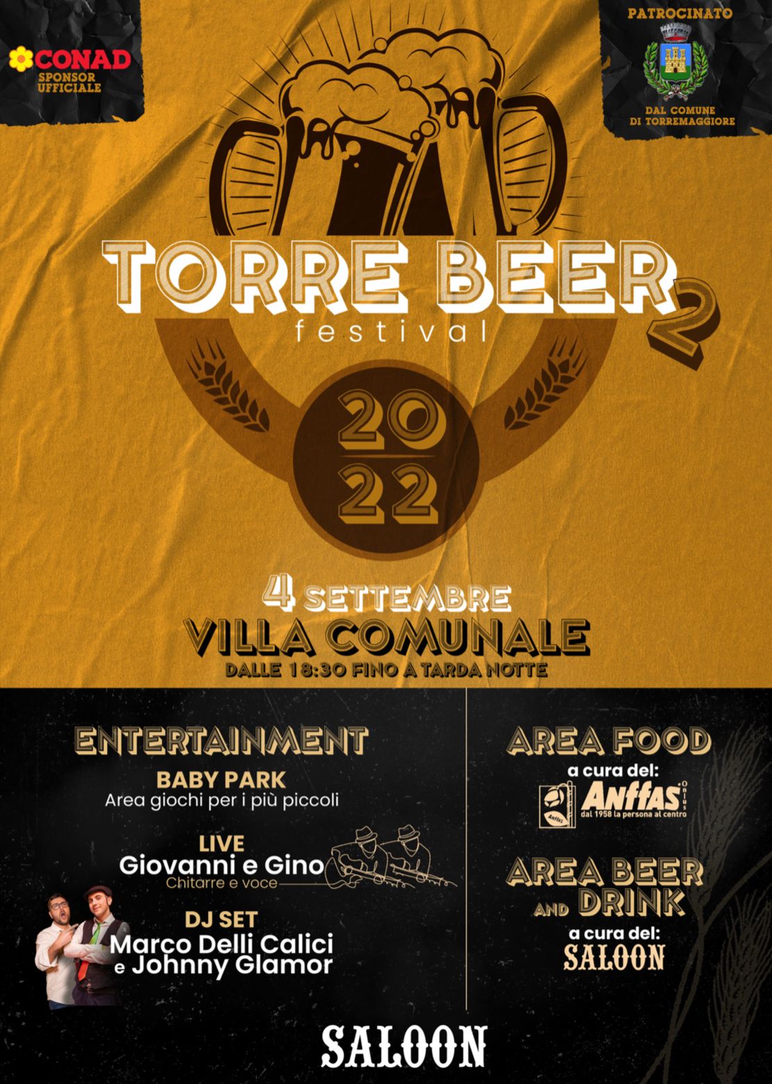 Domenica 4 settembre 2022 Torre Beer Festival presso la Villa Comunale ... Domenica 4 settembre 2022 Torre Beer Festival presso la Villa Comunale ...